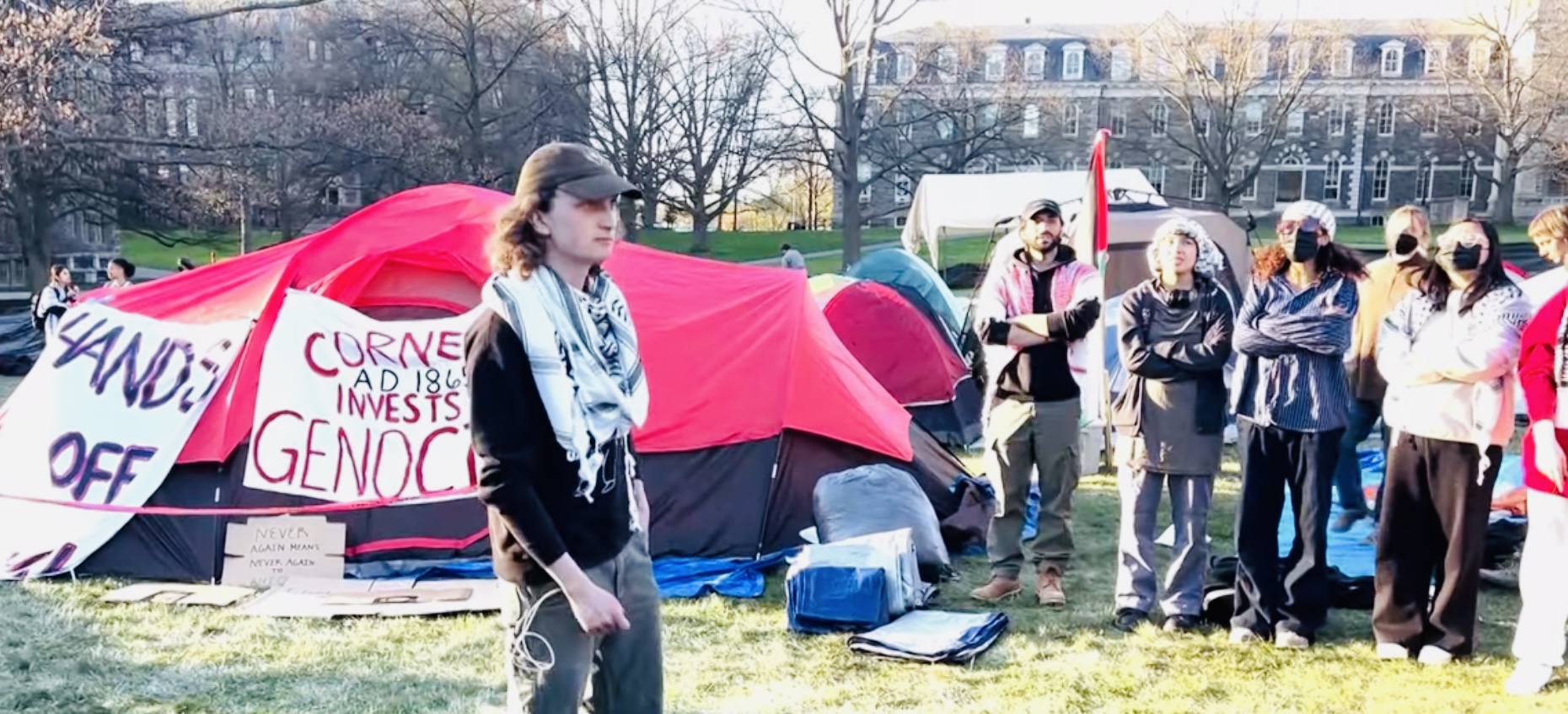 Heroic & Selfless Cornell students suspended over Encampment - S2Jnews
