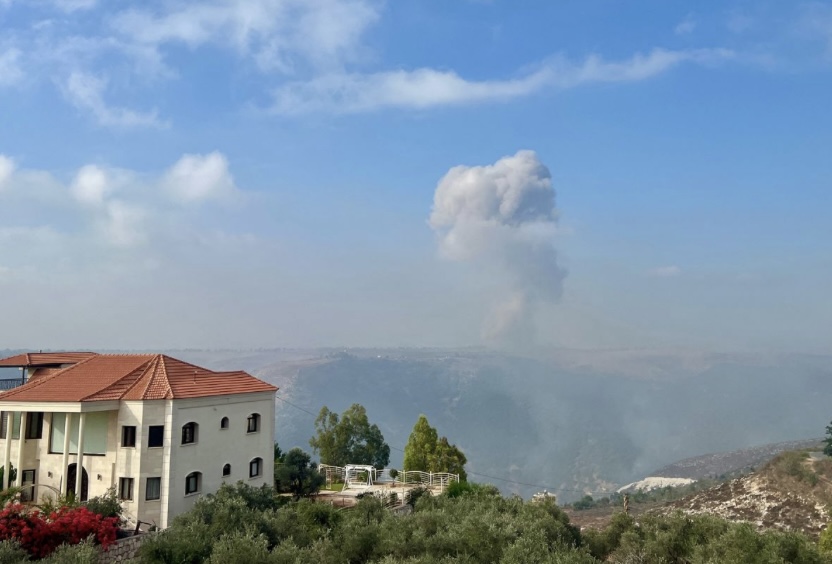 Israel Launches Massive Airstrike Against Hezbollah into Southern ...